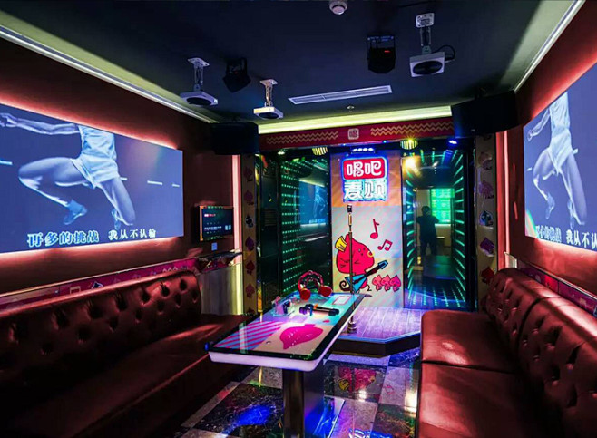 KTV茶几酒吧夜店包厢卡座散台led发光酒吧台创意充电遥控七彩桌子-淘宝网