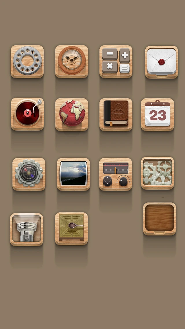 复古主题图标UI图片_图标图片素材-花瓣网