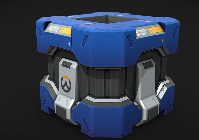 Overwatch's Archive Loot Box - 3D model by Feco (@fecoramirez) [ba0fc7e ...