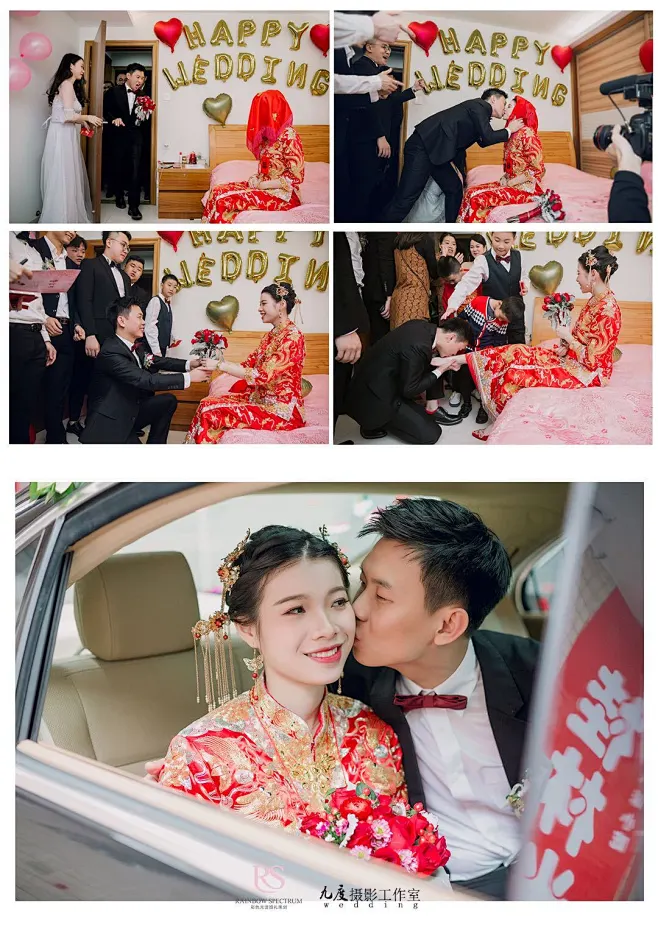 摄影师圣杰的婚礼跟拍作品《婚礼纪实》-花瓣网