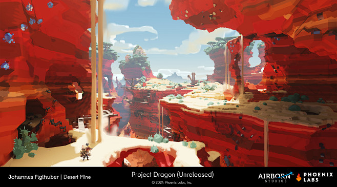 {游戏系列}美国 Project Dragon(UI,角色，场景）