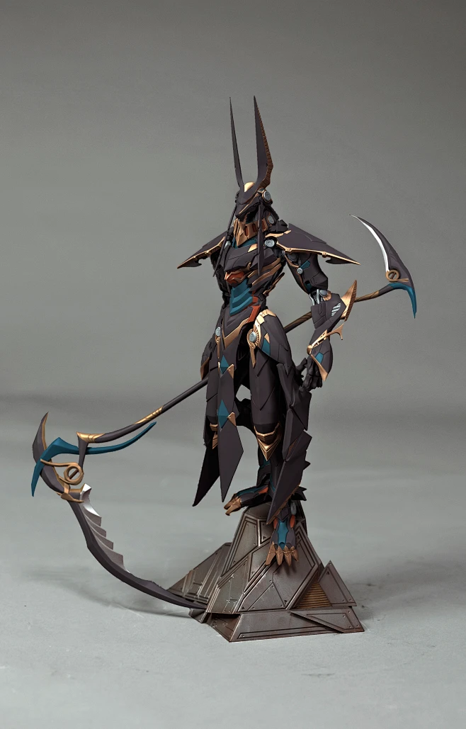 ANUBIS -Gods Within Steel-, Hui Zou : A resin kits work done with R-1 ...