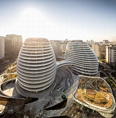 曲线扎哈-花瓣网|陪你做生活的设计师 | 上海虹桥soho---扎哈哈迪德