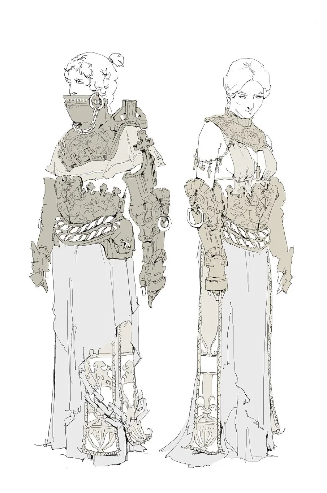 英国画师Beth Hobbs角色服装设计参考 来自三叠色官方微博 - 微博-花瓣网