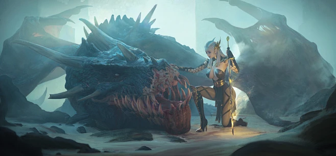 dragon-花瓣网