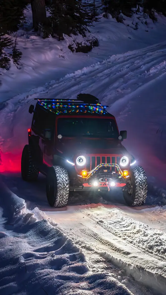 Do you decorate your rig for Christmas? I never used to but started ...