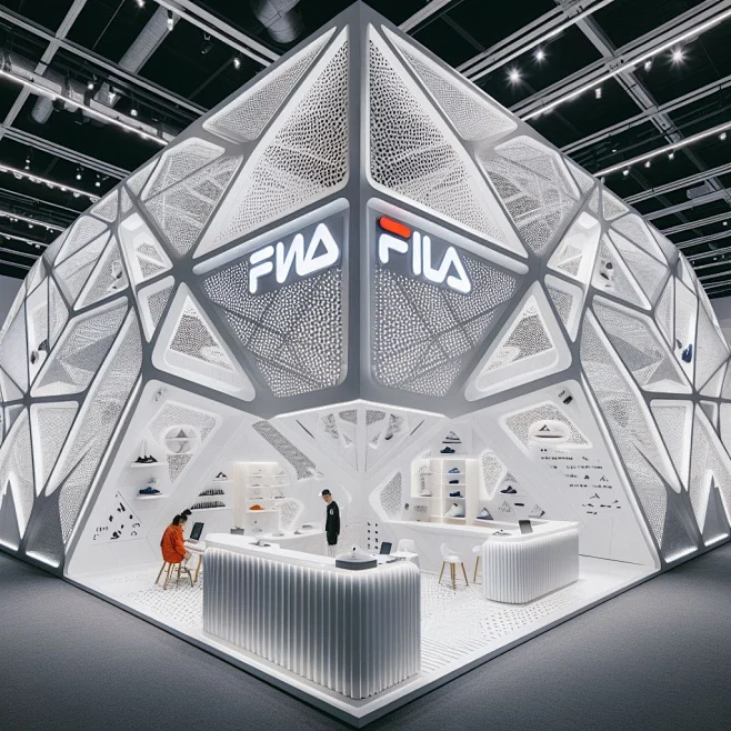 Exhibition Stand 3D architecture interior design Exhibition Design ...