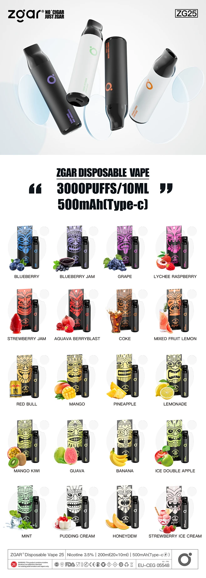 Zgar Electronic Cigarette Vape Collection-花瓣网