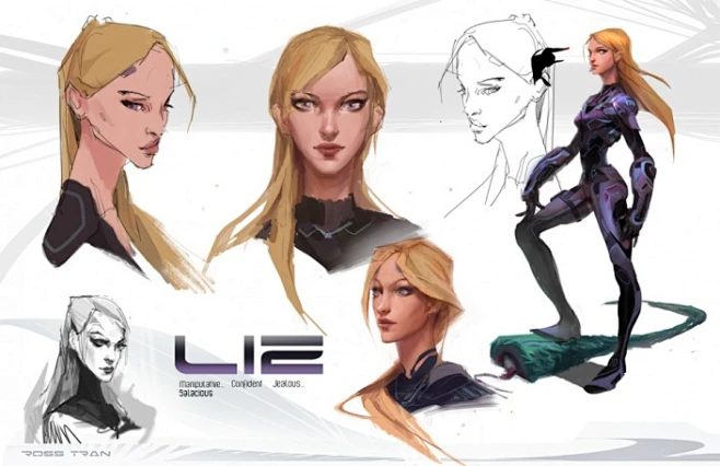 Liz Character-花瓣网