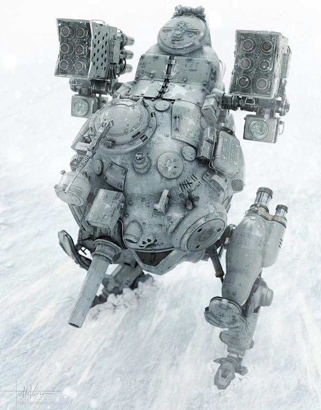Snow Mech, Tomi Väisänen : Snow mech I did for 3dworld magazine as ...