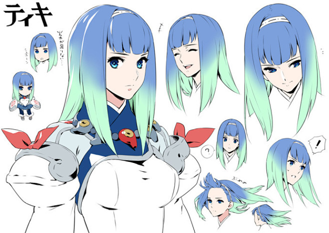 #佳作星赏# 画师 実田千聖 （twi:mitachisato）角色设计。