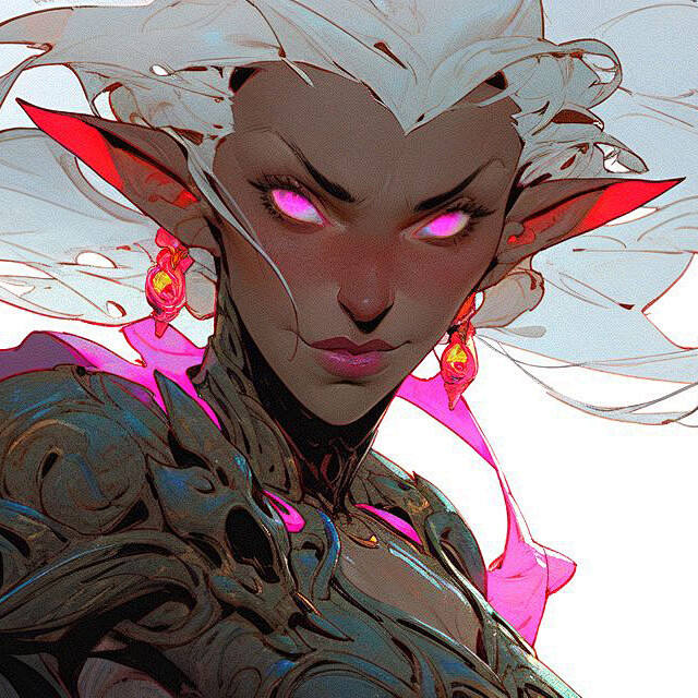 Anime Spectrum 08 Pointy ears and fluffy hair , Ash Hellbender