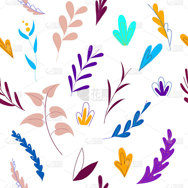 印花图案。矢量图