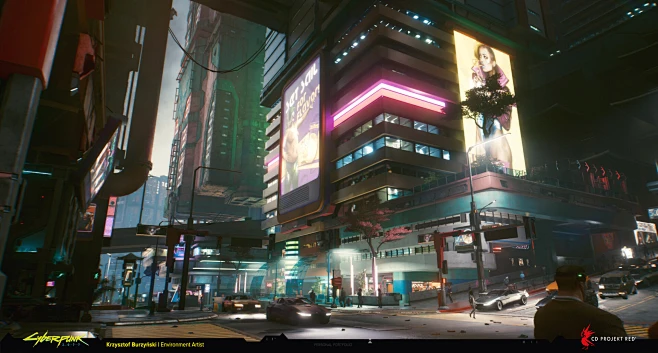 Cyberpunk 2077 | Area of Japantown, subdistrict of Westbrook pt.1 ...