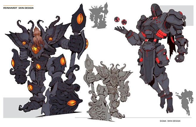 Overwatch Skin Designs-花瓣网