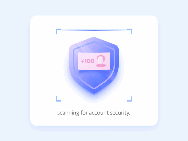 Security check / Scanning for account security security check check ...