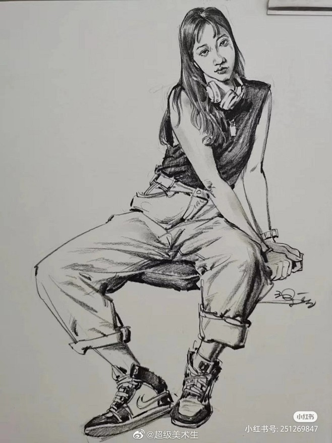 来自分享图片_速写 人物，场景图片素材-花瓣网