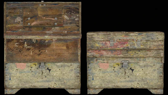 Painter's Wooden Box-花瓣网