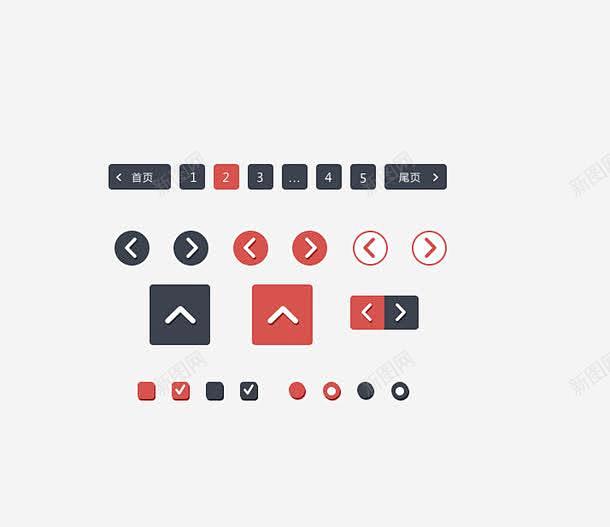 网页更多按钮图标