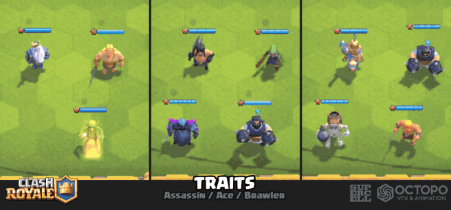 Clash Royale - Merge Tactics Battle VFX-花瓣网