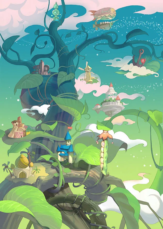 The kingdom of pea tree by masway-花瓣网