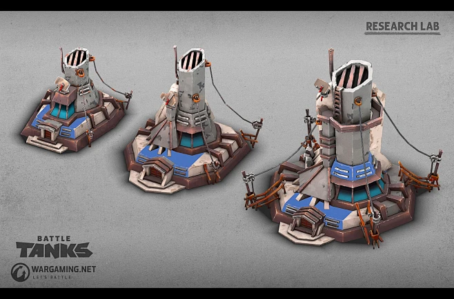Battle Tanks - Base Buildings-花瓣网