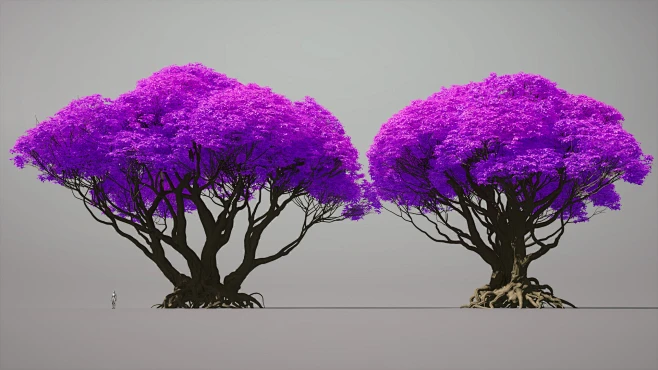 UE5 Tree test-花瓣网