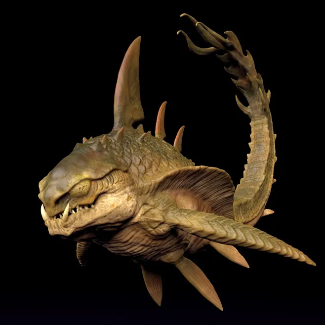 Deep Sea Creature Rig-花瓣网