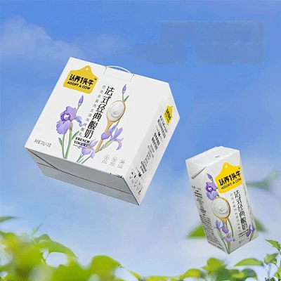 认养一头牛 常温原味法式酸牛奶 200g*10盒*1提整箱-tmall.com天猫-花瓣网