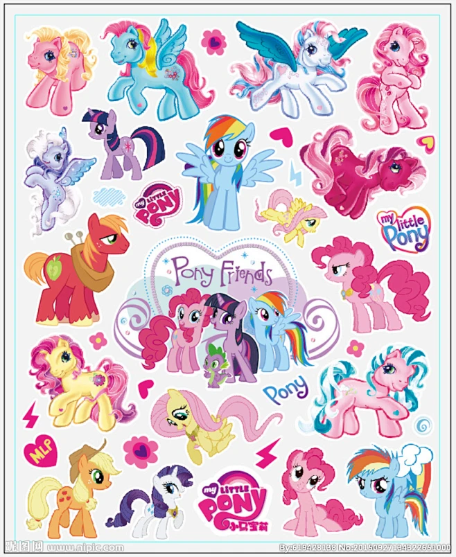 小马宝莉-花瓣网