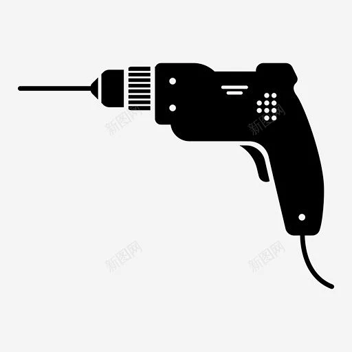 钻头电钻尖头图标 icon 标识 标志 UI图标 设计图片 免费下载 页面网页 平面电商 创意素材-花瓣网