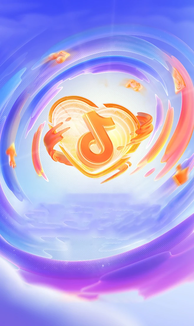 抖音背景-花瓣网