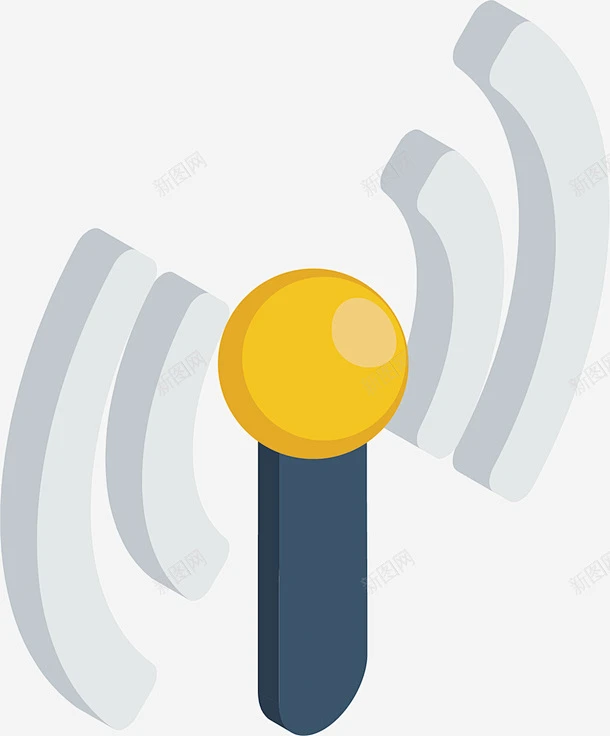 无线的信号矢量图 免费下载 页面网页 平面电商 创意素材-花瓣网