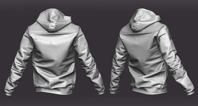 Monster jacket, Aleksandra Lenart : Personal project made to learn more ...