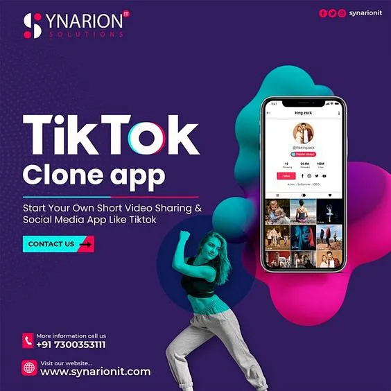 TikTok Clone App Development-花瓣网