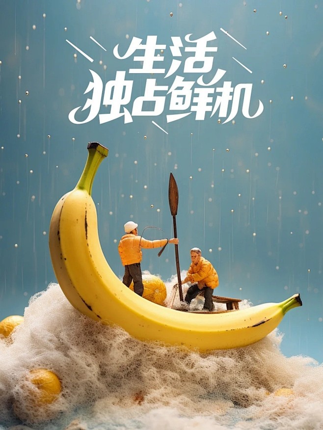 Mj水果创意教程，教你轻松拿捏创意海报_2_AIGC阿影_来自小红书网页版