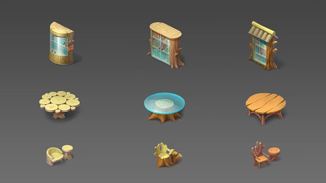 Game Objects, Playrix Games : Game Objects by Playrix Games on ArtStation.-花瓣网