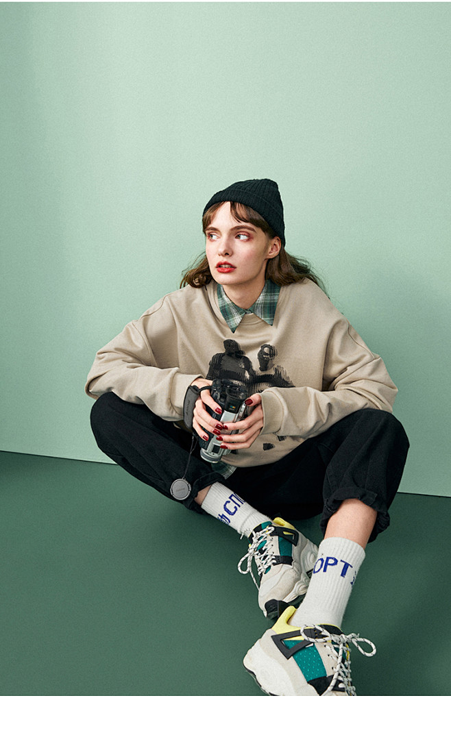 物质女孩工装裤女宽松休闲裤子女秋冬新款萝卜裤高腰牛仔裤显瘦bf-tmall.com天猫 _摄影—人像女_T20201214 #率叶插件，让花瓣 ...