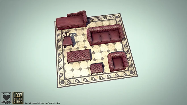 Modular victorian interior, Rockheart Studios : Victorian styled ...