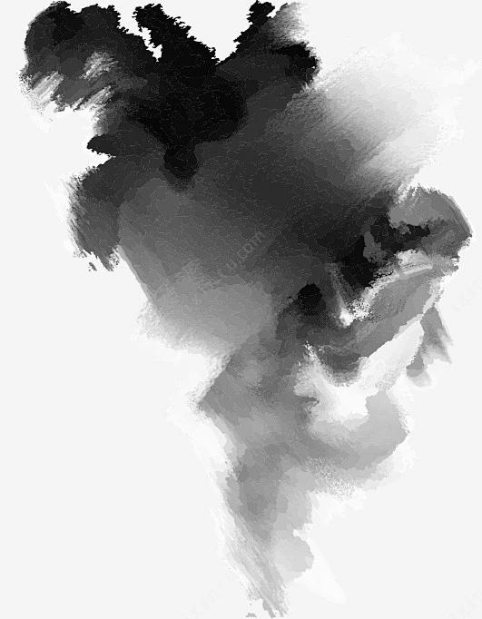 手绘黑色水墨png免抠素材_新图网 https://ixintu.com 手绘 黑色 水墨 抽象 免抠PNG 简约 渐变-花瓣网