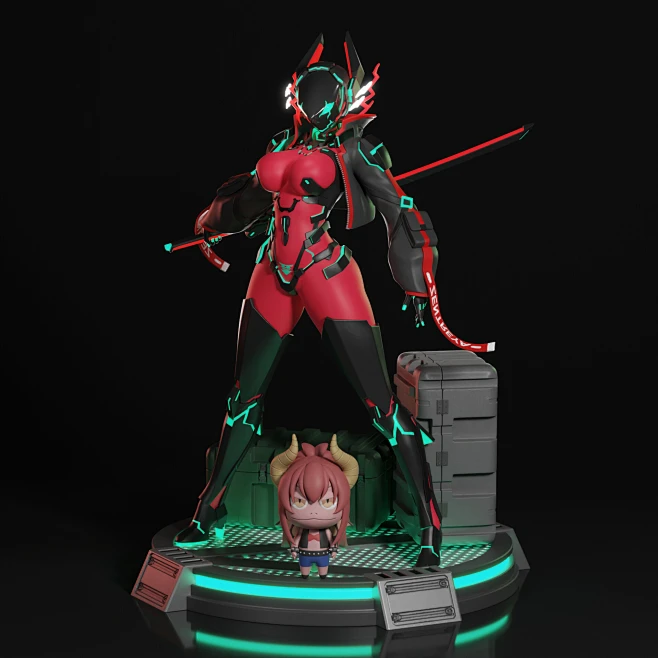 Zentreya VShojo figure - Novel Horizons-花瓣网
