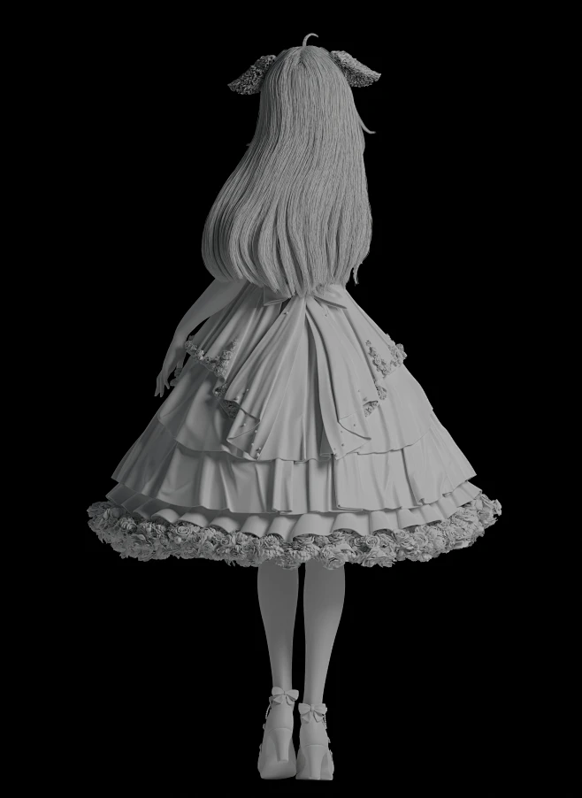 火喵喵和她的小裙子~, , 夜一 - CGSociety-花瓣网