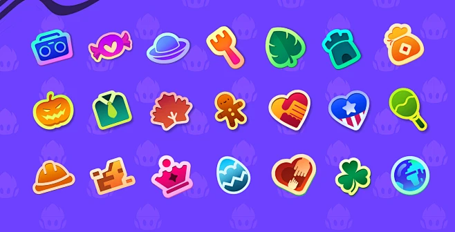Digital Art game Game Art game design icon design icons UIUX U-花瓣网