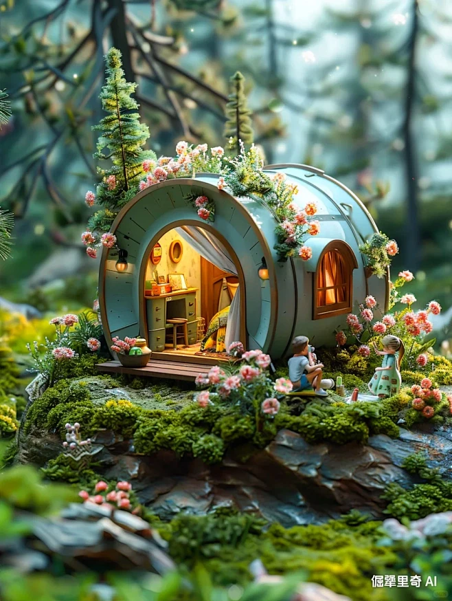 AIGC Midjourney跑图100天：第8天 - 小红书-花瓣网