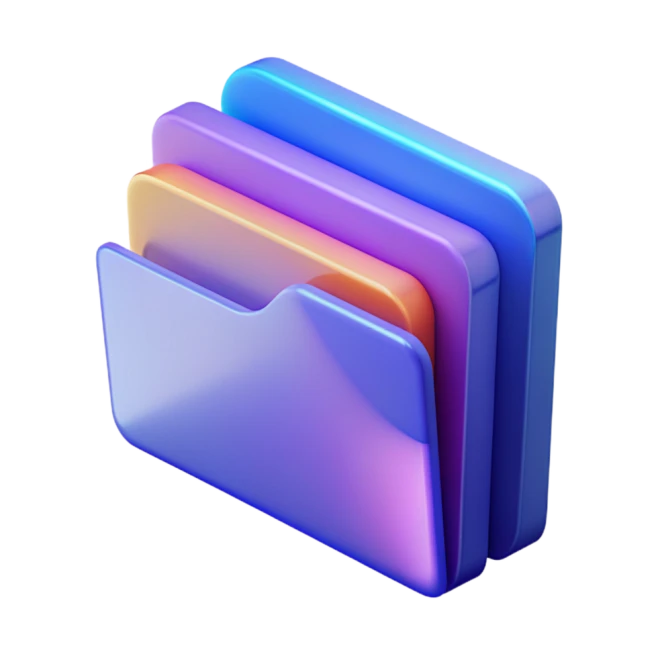 Download Folder 3D folder icon 3D folder symbol 3D folder image for ...