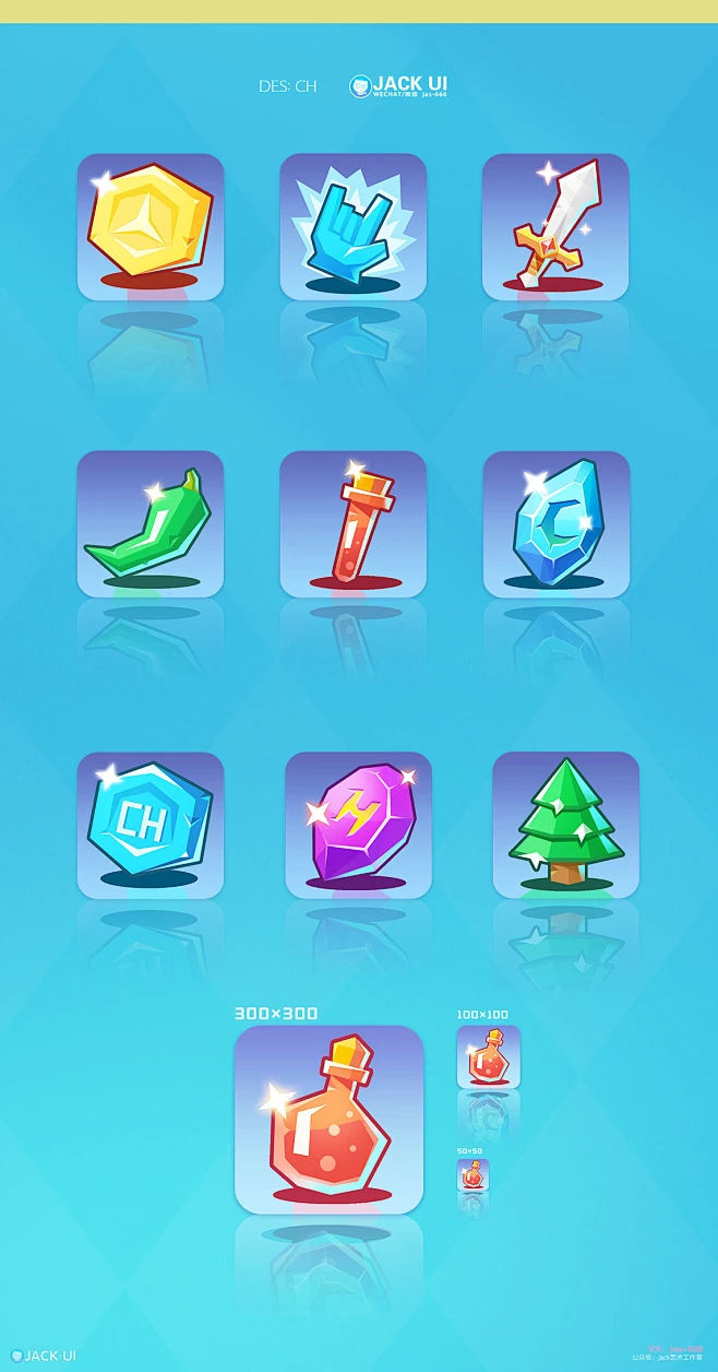 【JACK游戏UI】2D GAME UI二次元交互界面创意平面设计广告原画手绘图标GUI/ICON/UIUX-花瓣网