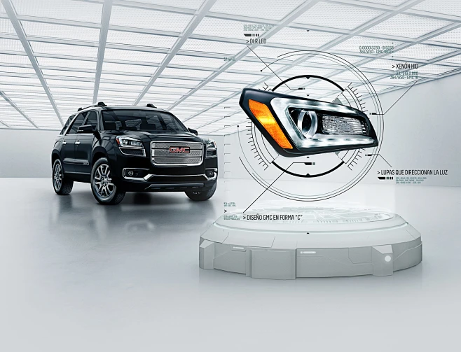 gmc lab CGI 3D vehicles sierra yukon terrain acadia denali retouch CGI ...