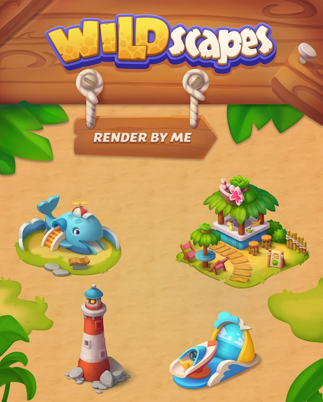 Wildscapes (Playrix) -花瓣网