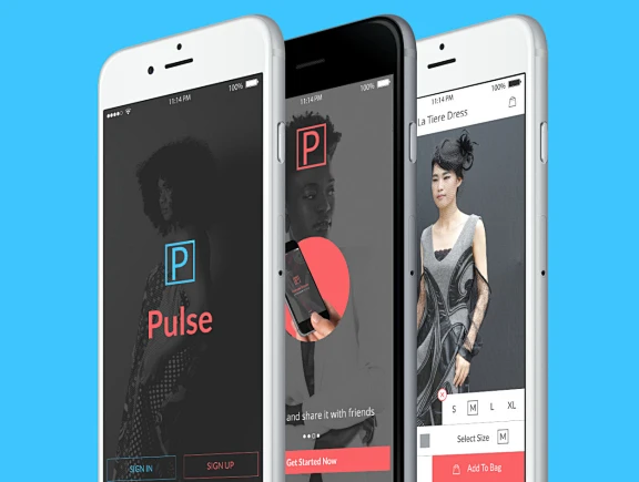 Products : Pulse UI Kit-花瓣网