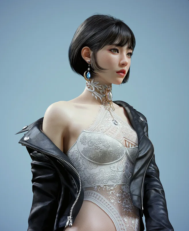 韩国首尔3D艺术家 YeJun Lee 作品欣赏 17P-CG角色-微元素 - Element3ds.com!-花瓣网